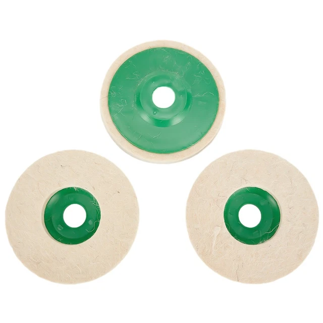 TAMPON DE POLISSAGE laine pièces orbitales plastique rotatif 5 pouces ...