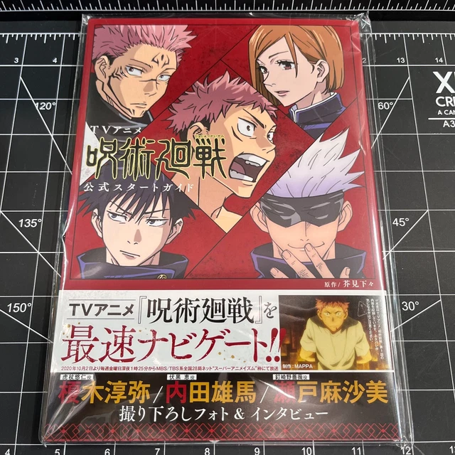 Jujutsu Kaisen Tv Anime Official Start Guide Art Book From Japan Eur 21