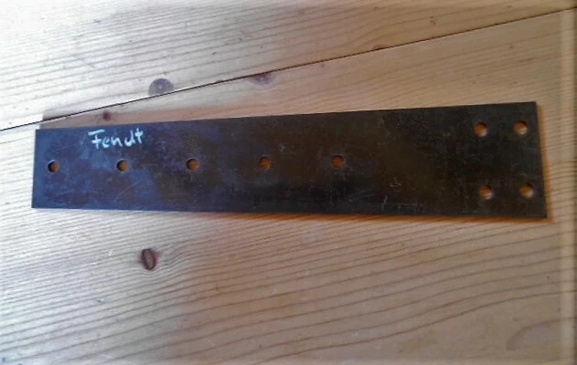 FENDT MESSERBALKEN FEDERBLECH für Treibstange 5-Loch EUR 28,00 ...