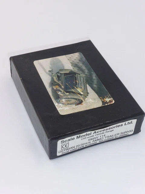 SCALE MODEL ACCESSORIES Ltd SMAV114 1:35 Kit German 20/30mm AMMO ...