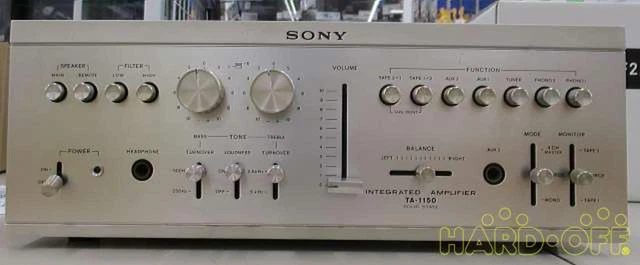 SONY MODEL NUMBER: TA-1150 Integrated amplifier (transistor) £339.38 ...