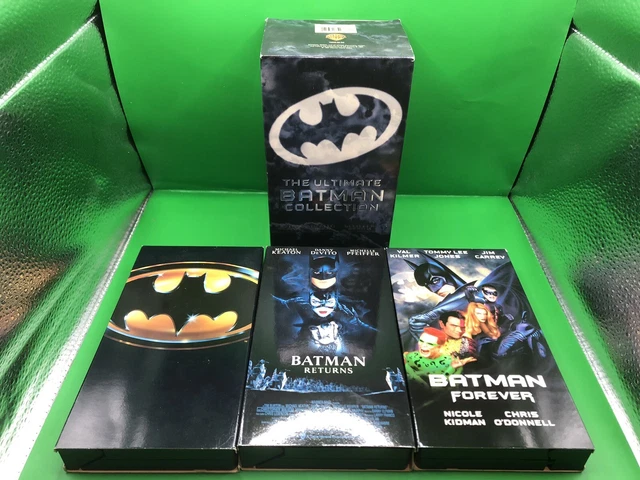 THE ULTIMATE BATMAN Collection (VHS, 1997, Boxed Set) (No Comic book) £ ...