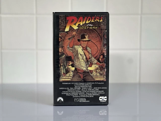 INDIANA JONES: RAIDERS of the Lost Ark VHS CIC Video Excellent £6.89 ...
