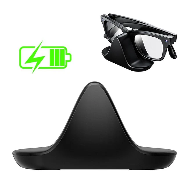 FOR RAY B II AI Smart Glasses Charging Base Ray Ban Meta Smart Glasses ...