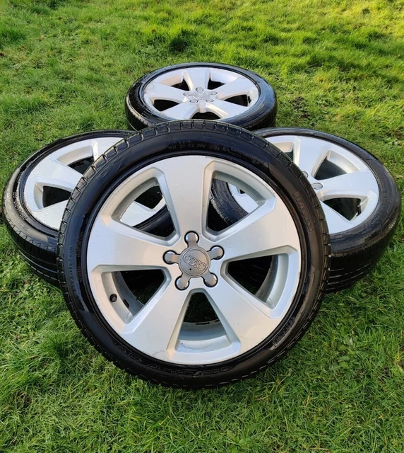17 Audi A3 S Line Alloy Wheels 5x112 Vw Golf R Gti Caddy Tt Seat Leon