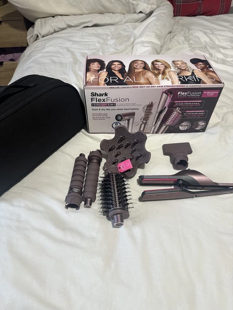 SHARK BEAUTY SHARK Flex Fusion 5-in-1 BOX, ATTACHMENTS AND TRAVEL BAG ...