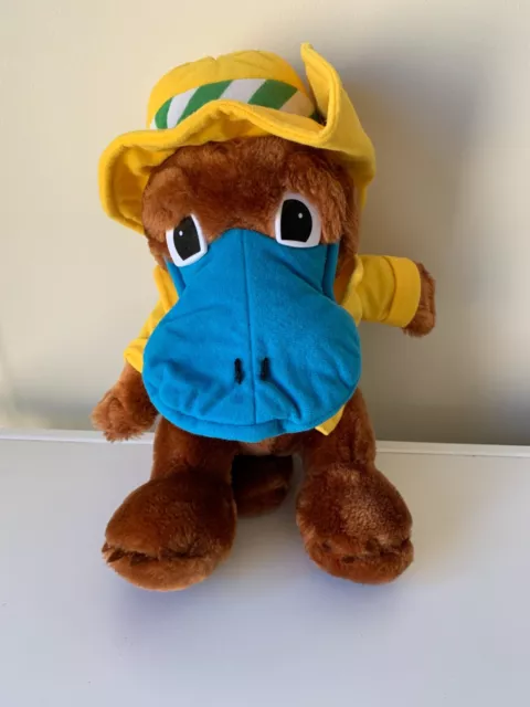 BRISBANE WORLD EXPO 88 Mascot Plush Toy Platypus Souvenir 27cms ...