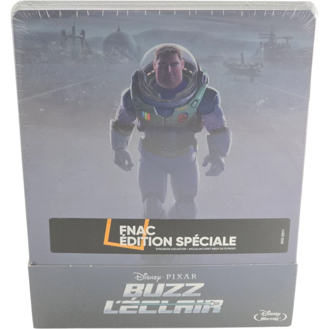 BUZZ LIGHTYEAR BLU-RAY + DVD Steelbook Disney Collector Fnac + Booklet ...