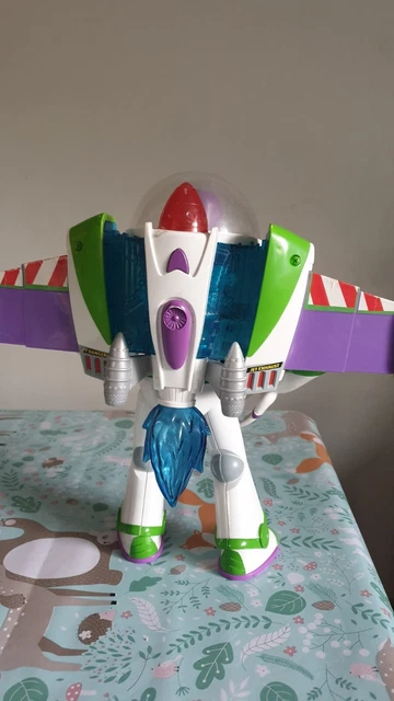 DISNEY PIXAR TOY Story Buzz Lightyear Rocket Blast Talking 12" £10.00 ...
