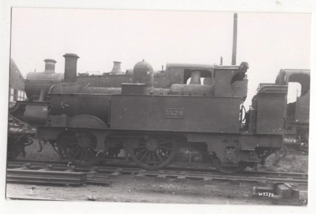 GWR RAILWAY STEAM Locomotive 3579 Postcard-Size Repro Photo 709c £3.00 ...