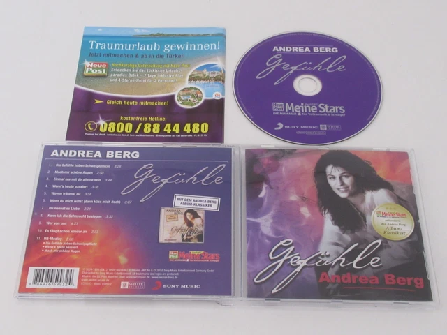 ANDREA BERG - Emotions / White Records - 886976599324 CD Album EUR 13 ...