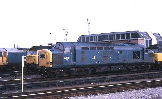 ORIGINAL COLOUR SLIDE of 37221 BR class 37 diesel loco £2.25 - PicClick UK