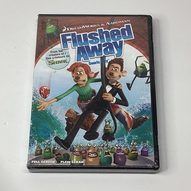 FLUSHED AWAY DVD 2006 Full Screen DreamWorks Aardman Animation £5.16 ...