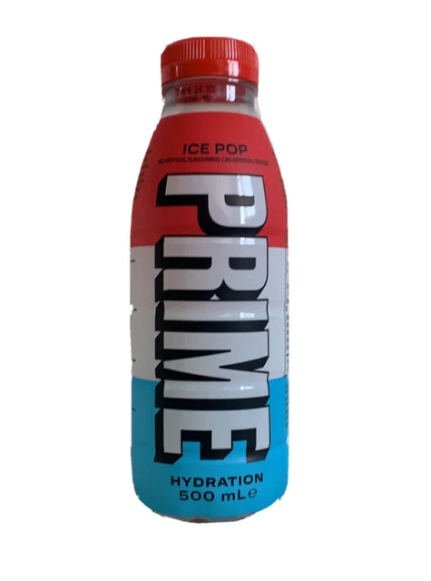 PRIME HYDRATION ENERGY Drink - Ice Pop, 500ml £3.84 - PicClick UK