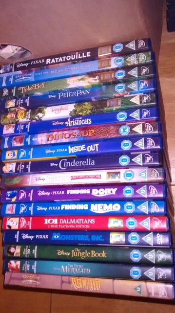 17X CHILDREN'S DVD Bundle.Family, Kids, Job Lot.Walt Disney Classics, Great Gift £19.99 ...