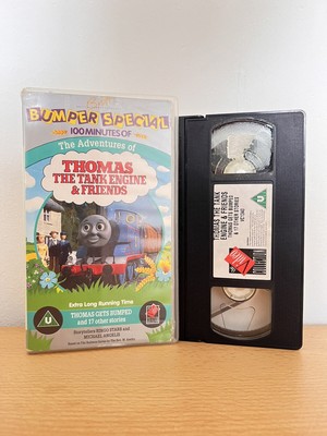 THOMAS THE TANK Engine - Thomas Gets Bumped (1994, BUMPER SPECIAL VHS ...