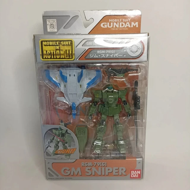 MOBILE SUIT IN Action_ Gundam RGM-79(G) GM Sniper _Action Figure_Bandai ...
