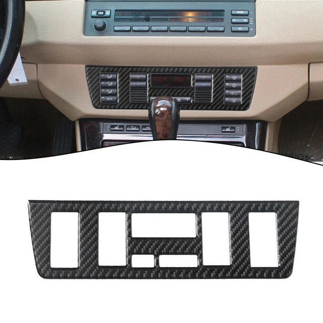 HOUSSE DE CONSOLE climatique num rique en fibre de carbone garniture pour BMW E EUR 19,43 ...