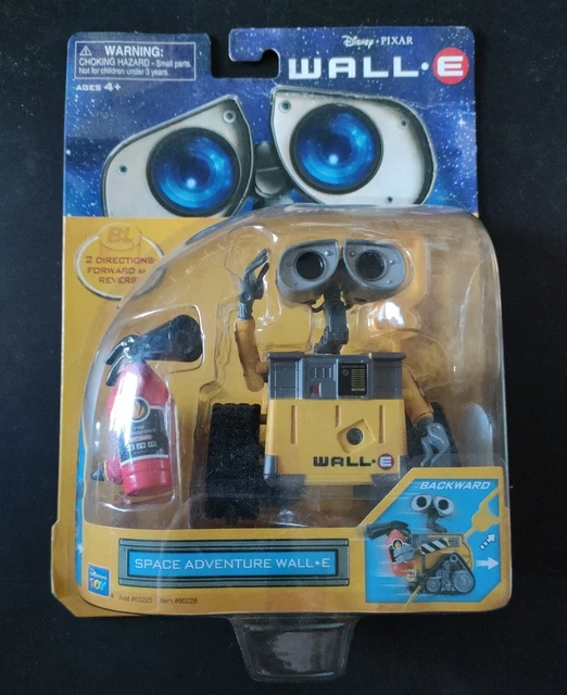 WALL E DISNEY Pixar Deluxe Figure SPACE ADVENTURE WALL-E Thinkway VERY ...