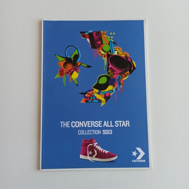 CONVERSE 2013 SPRING Summer Sample Catalog Look Book 44 Pages Used L818 ...