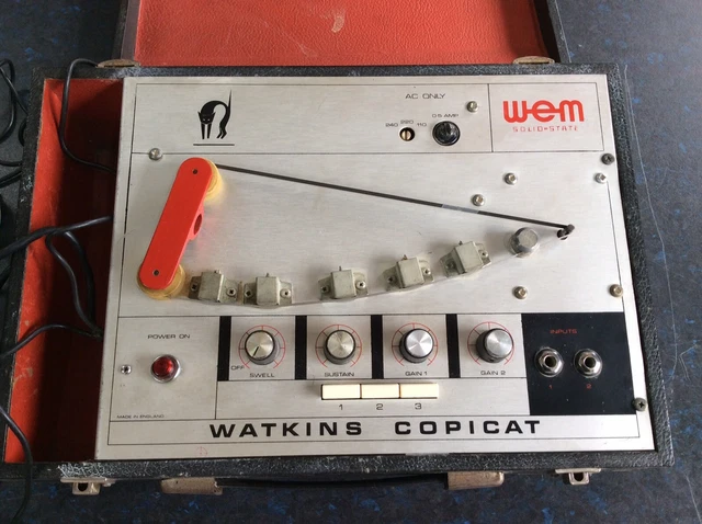WATKINS WEM COPICAT Tape echo unit For Spares or Repair See description ...