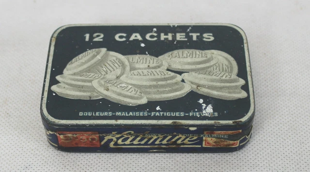 ANCIENNE BOITE KALMINE - 12 cachets - RAN EUR 9,00 - PicClick FR