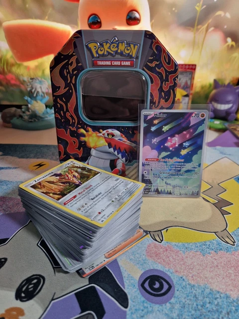 POKEMON CARDS GIFT MEGA TIN Bundle - Joblot Collection With Ultra Rare ...