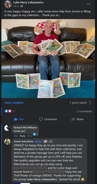 2000AD PROG 308 Alan Moore 1st Skizz Appearance Comic Book 19 3 1983 UK ...