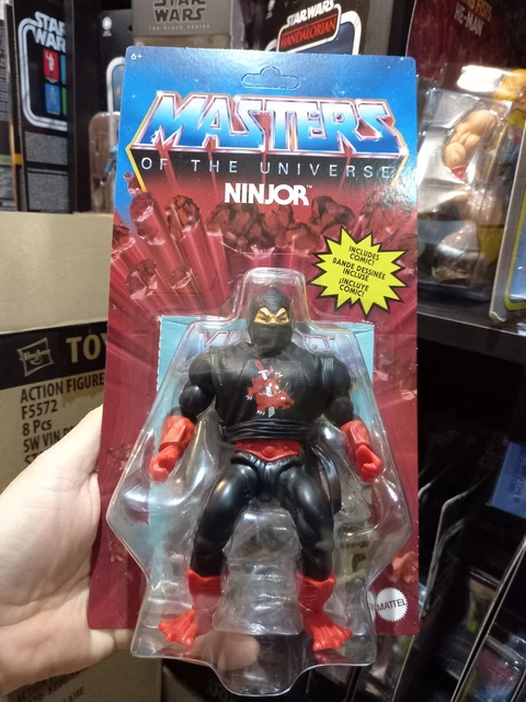 FIGURA NINJOR MASTERS Of The Universe Origins Mattel Motu EUR 33,00 ...