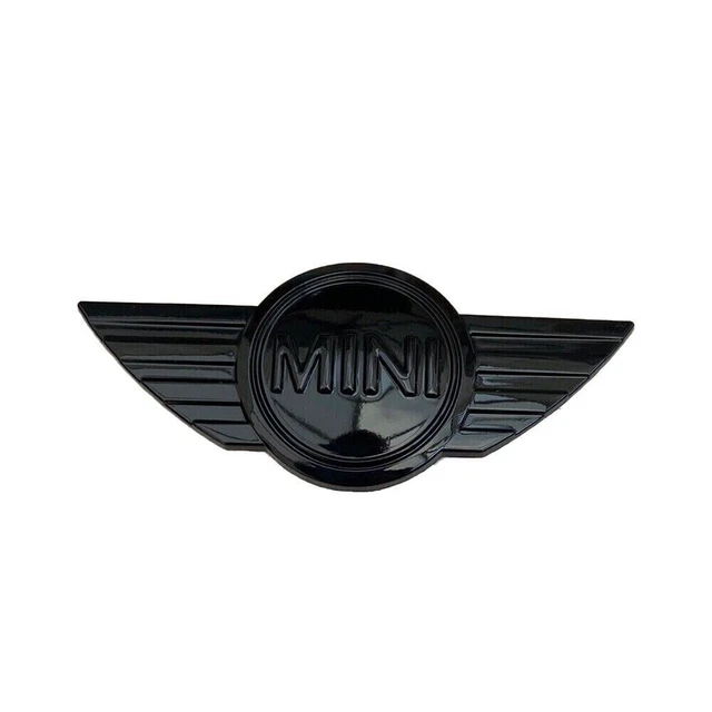 1X MINI COOPER Motorhauben-Kofferraum-Emblem vorne hinten glänzend R50 ...
