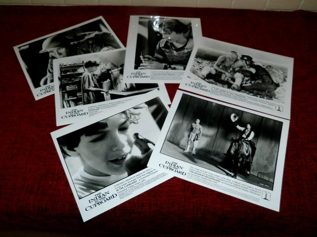 SET OF 6 Press Stills For Film 'Indian In The Cupboard' - Hal Scardino ...