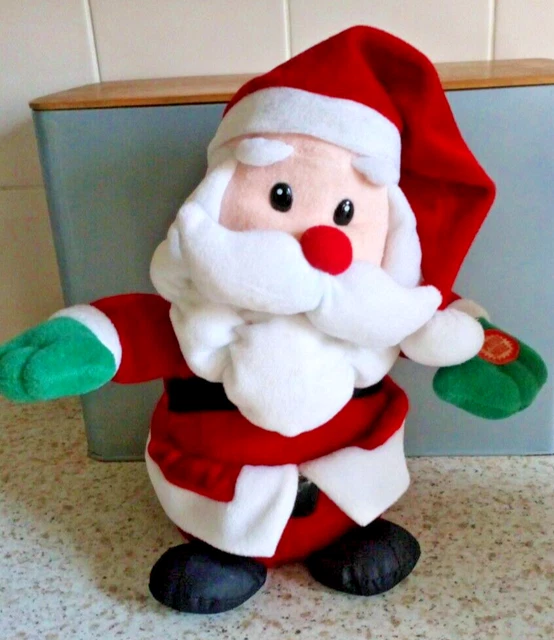 INTERACTING SINGING & Dancing Xmas Soft Toys - Santa, Snowman, Reindeer ...
