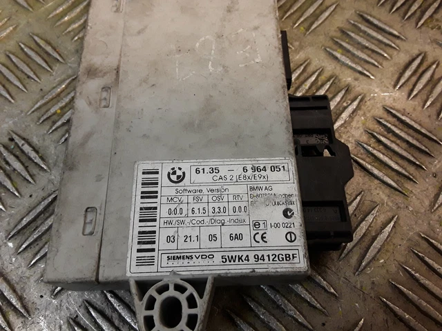 BMW E90 CAS Ews Contrôle Module Unité pour BMW 3 Série E90 E91 05-11 ...