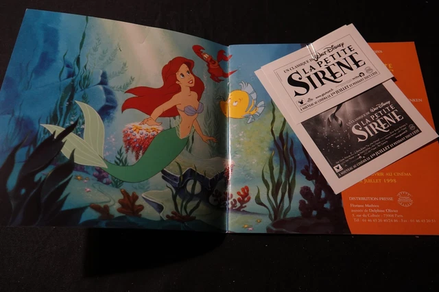 WALT DISNEY LA PETITE SIRENE The Little Mermaid dossier presse cinema ...