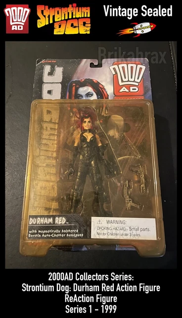 2000AD COLLECTORS SERIES Strontium Dog: Durham Red ReAction Figure ...