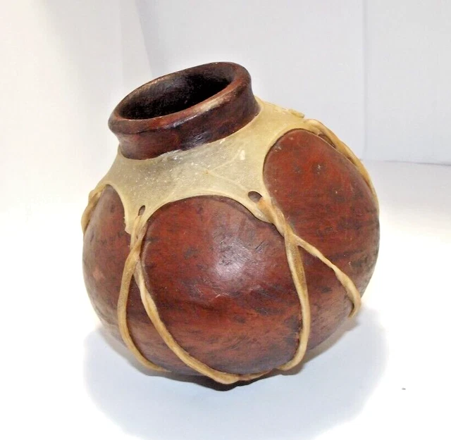 NATIVE AMERICAN TARAHUMARA Indigenous Indian Tribe Olla Pottery Vase ...