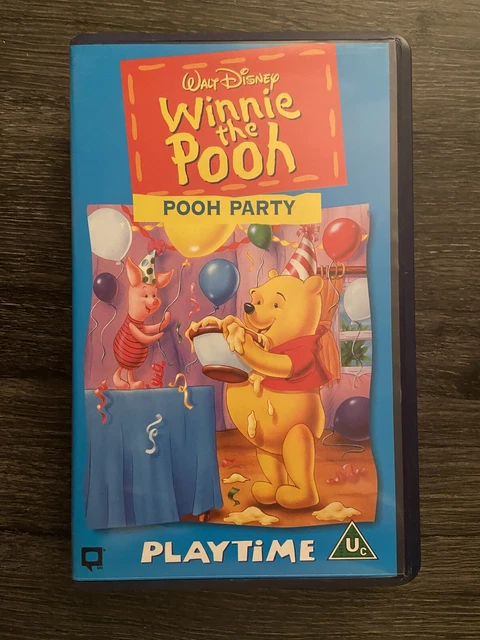 WINNIE THE POOH - Playtime - Pooh Party (VHS, 1995) £3.99 - PicClick UK