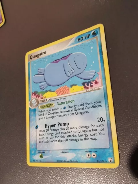 CARTE POKEMON QUAGSIRE 26/109 Ex Team Rocket Return EUR 1,00 - PicClick FR