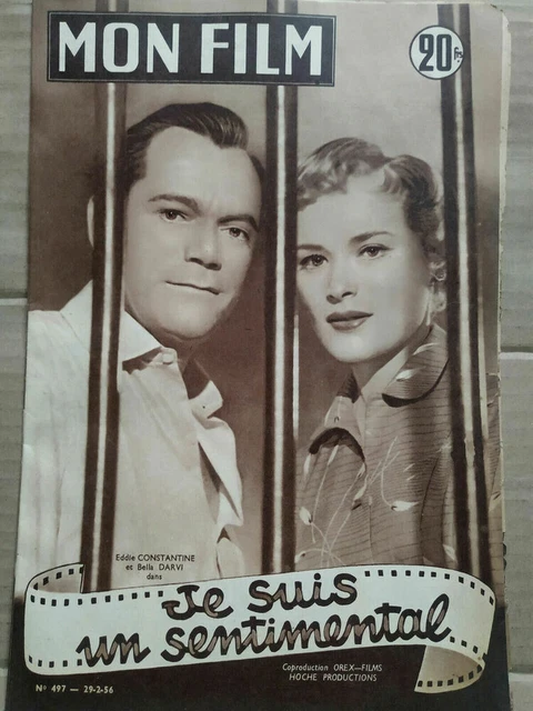 MON FILM N° 497 - Je suis un sentimental/ 29-2-1956 EUR 2,00 - PicClick FR