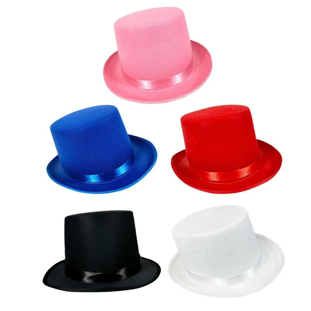 TOP HAT FUNKY Butler Costume Accessory for Role Playing Holiday Themed ...