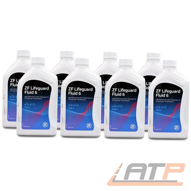 ZF 8X 1 L LITER LIFEGUARD FLUID 6 AUTOMATIK GETRIEBEÖL EUR 115,20 ...