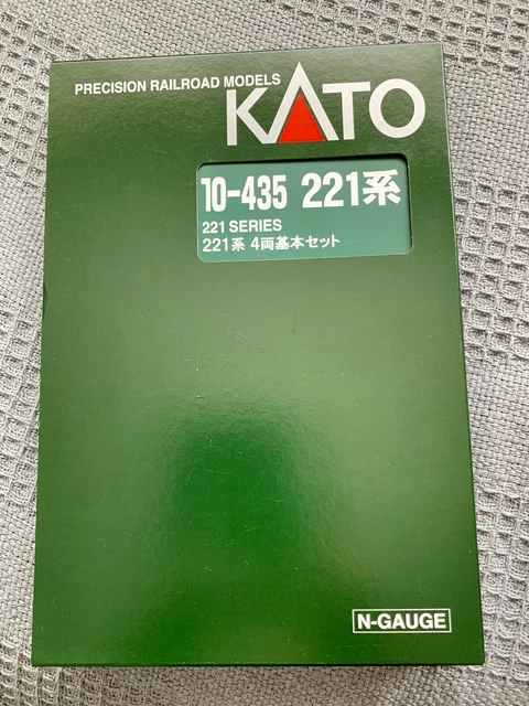 KATO N-GAUGE 221 Series 6-Car Precision Railroad Basic Set 10-435 £90.00 - PicClick UK