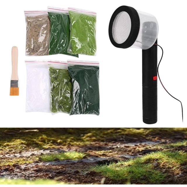 APPLICATEUR D'HERBE STATIQUE pelouse plantation herbe machine chemin de ...
