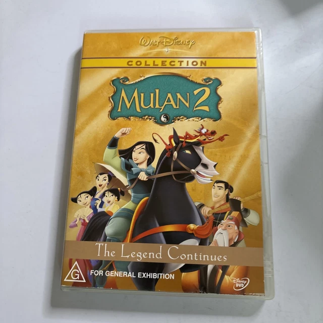 MULAN II - The Legend Continues (DVD, 2004) Disney Region 4 $9.99 ...