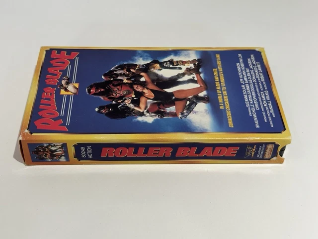 ROLLER BLADE (1986) VHS Tape Donald G. Jackson Sci-Fi (Comes W/ VTG ...