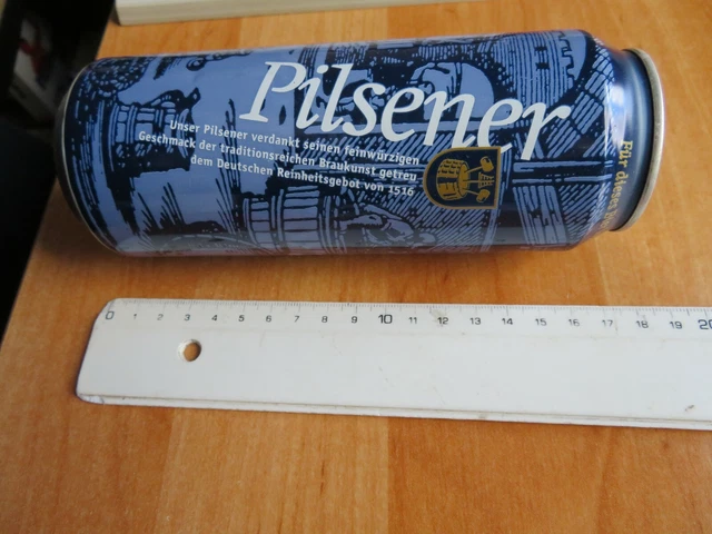 LEERE DOSE ALU / Blechdose Bierdose 0,5L Pilsener Mammut Getränke ...