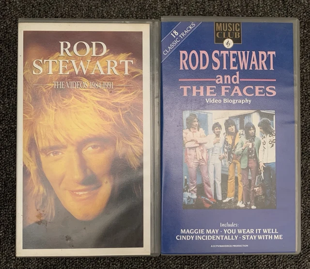 ROD STEWART VHS Video Tapes Bundle X2 £8.85 - PicClick UK