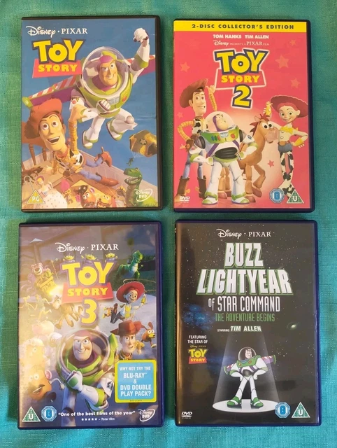 DISNEY PIXAR TOY Story x 4 DVD Bundle Collection Children's Kids £7.99 ...