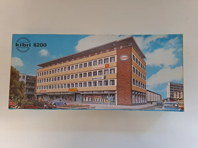 KIBRI H0 8200 Büro-Gebäude NEU Orig. 60er Jahre Geschäftshaus Läden Wohn-Haus HO EUR 110,00 ...