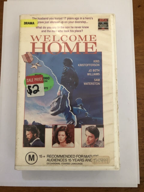 WELCOME HOME VHS Rare Pal Format Kris Kristofferson £21.15 - PicClick UK